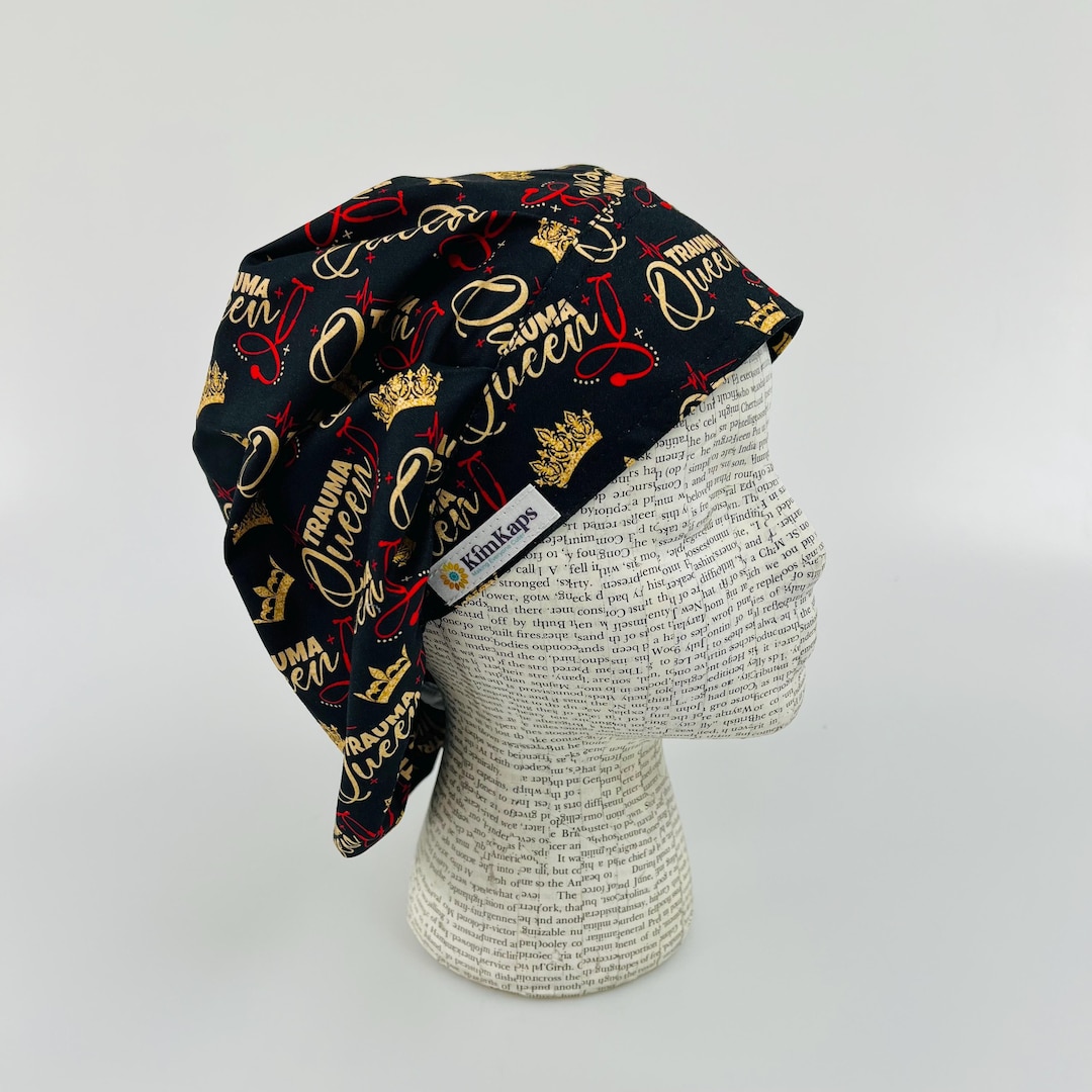 Scrub Hat by Kimkaps Surgical Hat Bouffant Scrub Cap Traditional ...