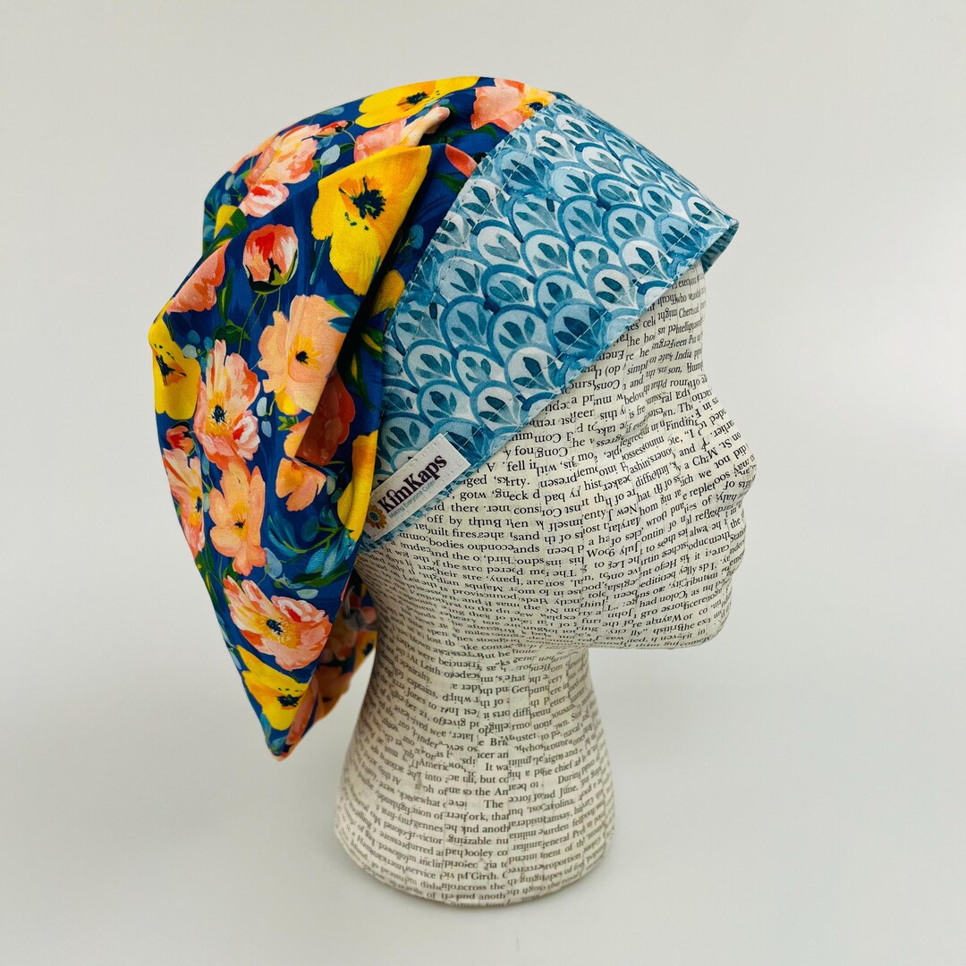Scrub Hat by Kimkaps Surgical Hat Bouffant Scrub Cap Traditional ...