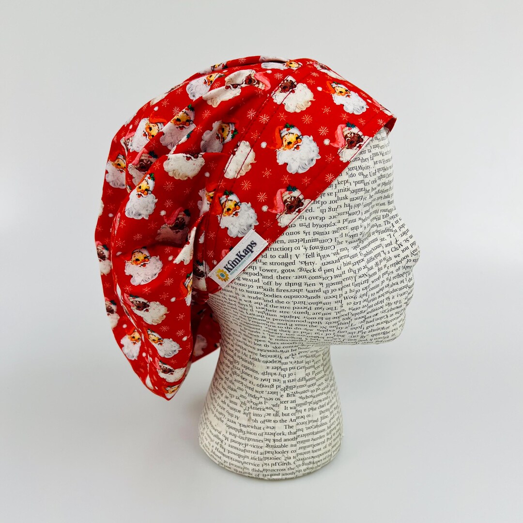 Scrub Hat by Kimkaps Surgical Hat Bouffant Scrub Cap Traditional ...