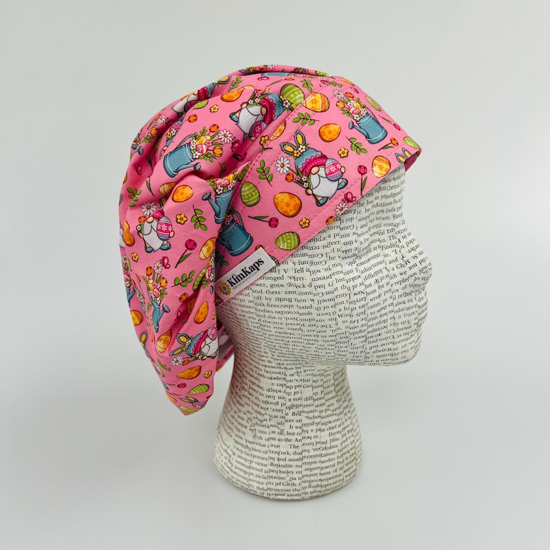 Scrub Cap Pink and Green - Etsy