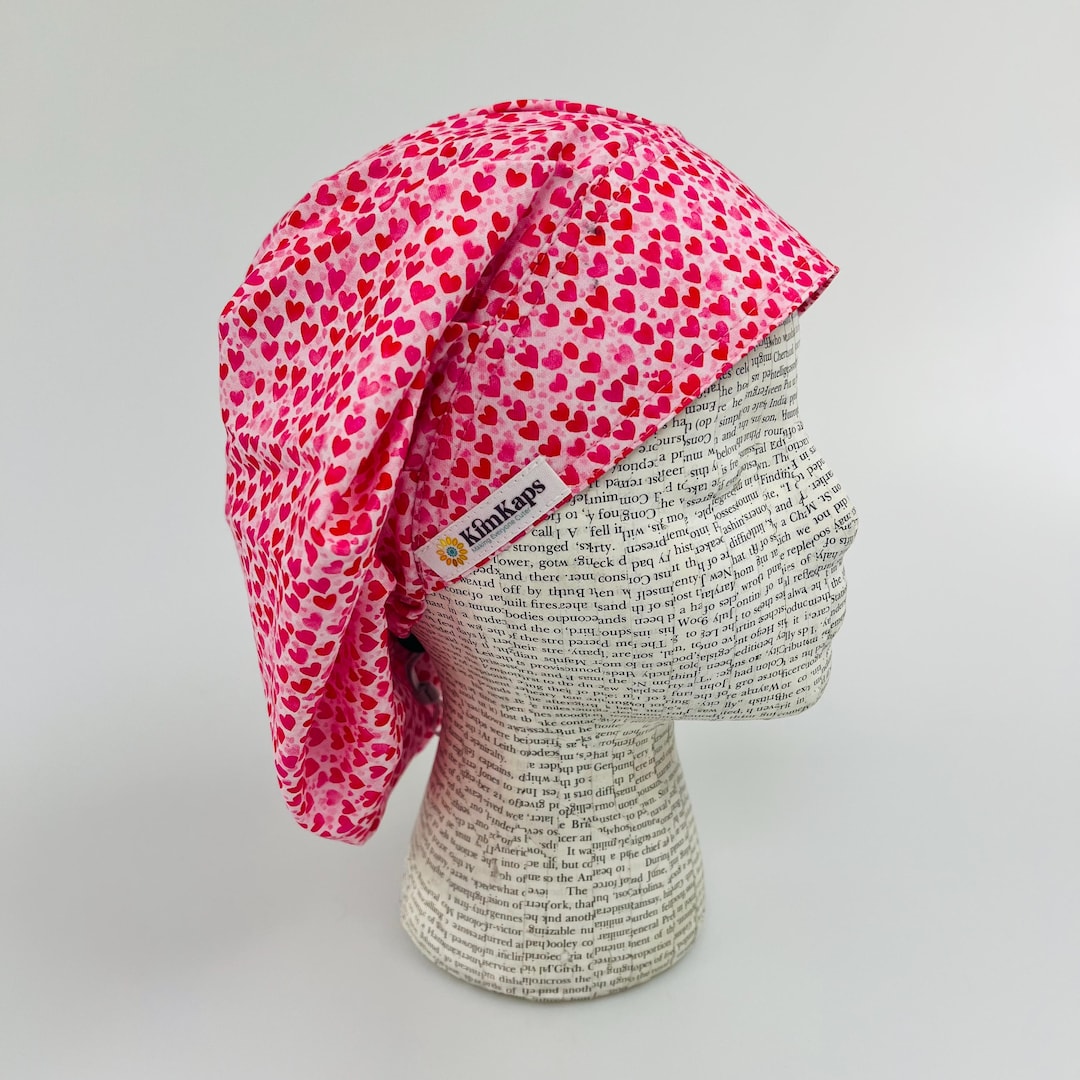 Scrub Hat by Kimkaps Surgical Hat Bouffant Scrub Cap Traditional ...
