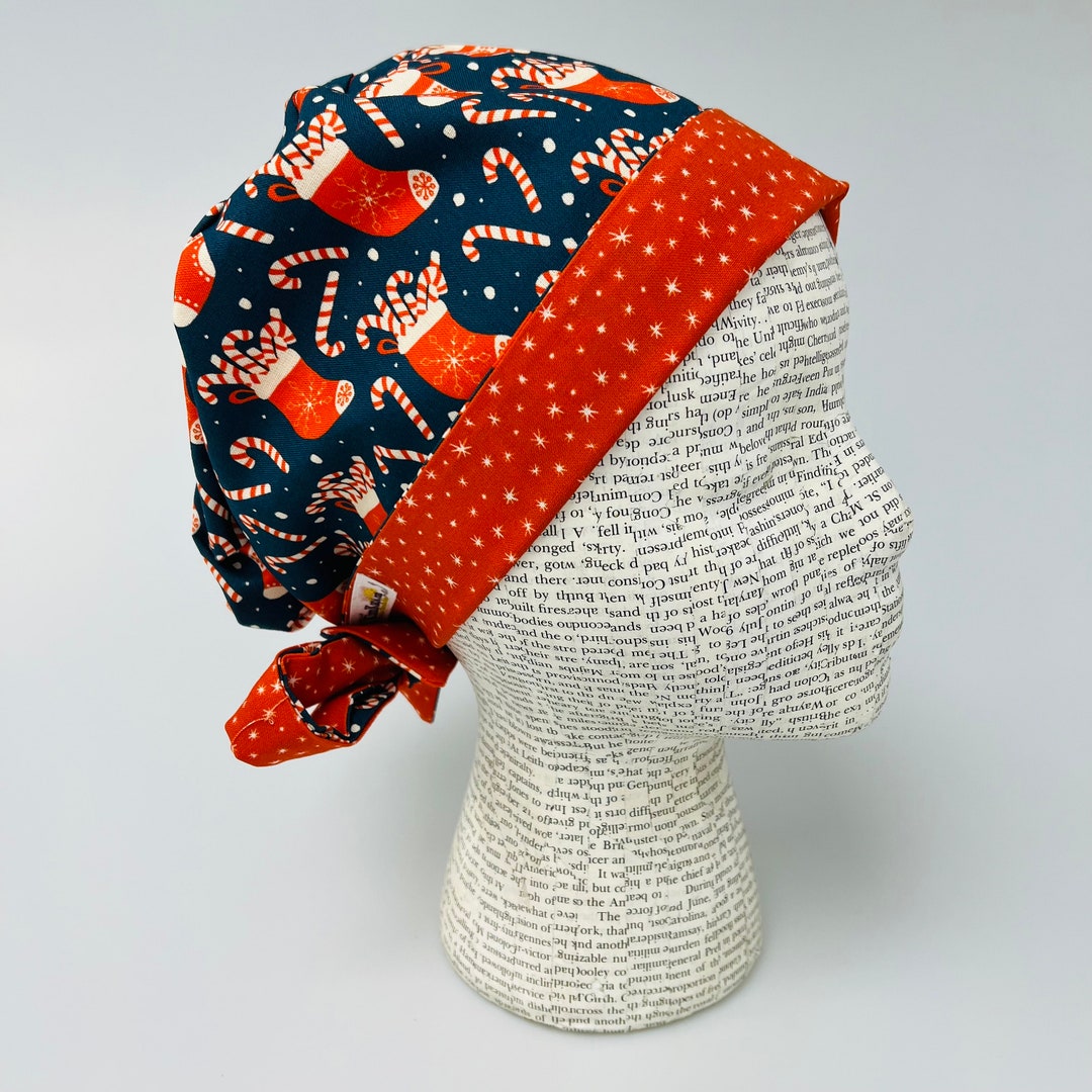 Scrub Hat by Kimkaps Surgical Hat Tie Back Scrub Cap Sale Bargain ...