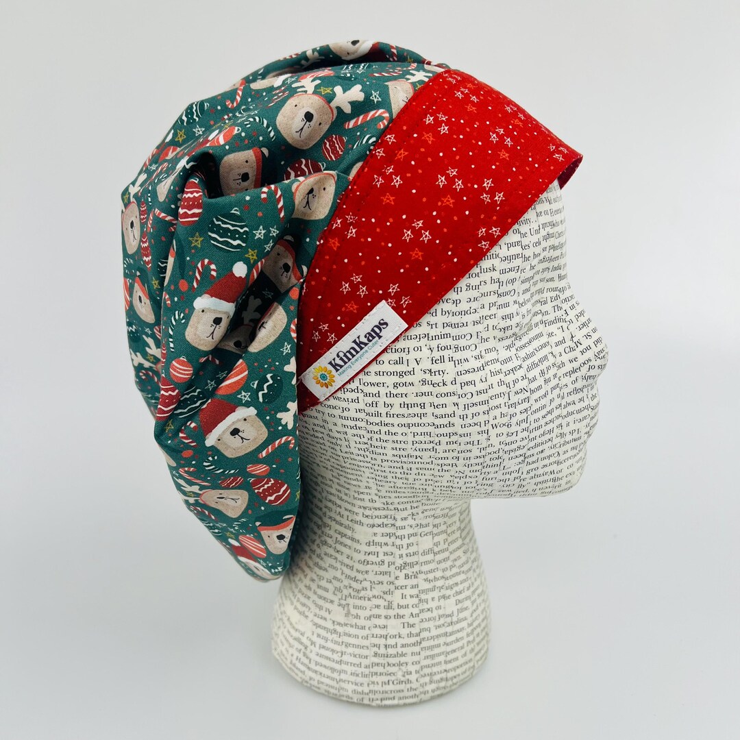 Scrub Hat by Kimkaps Surgical Hat Bouffant Scrub Cap Sale Bargain ...