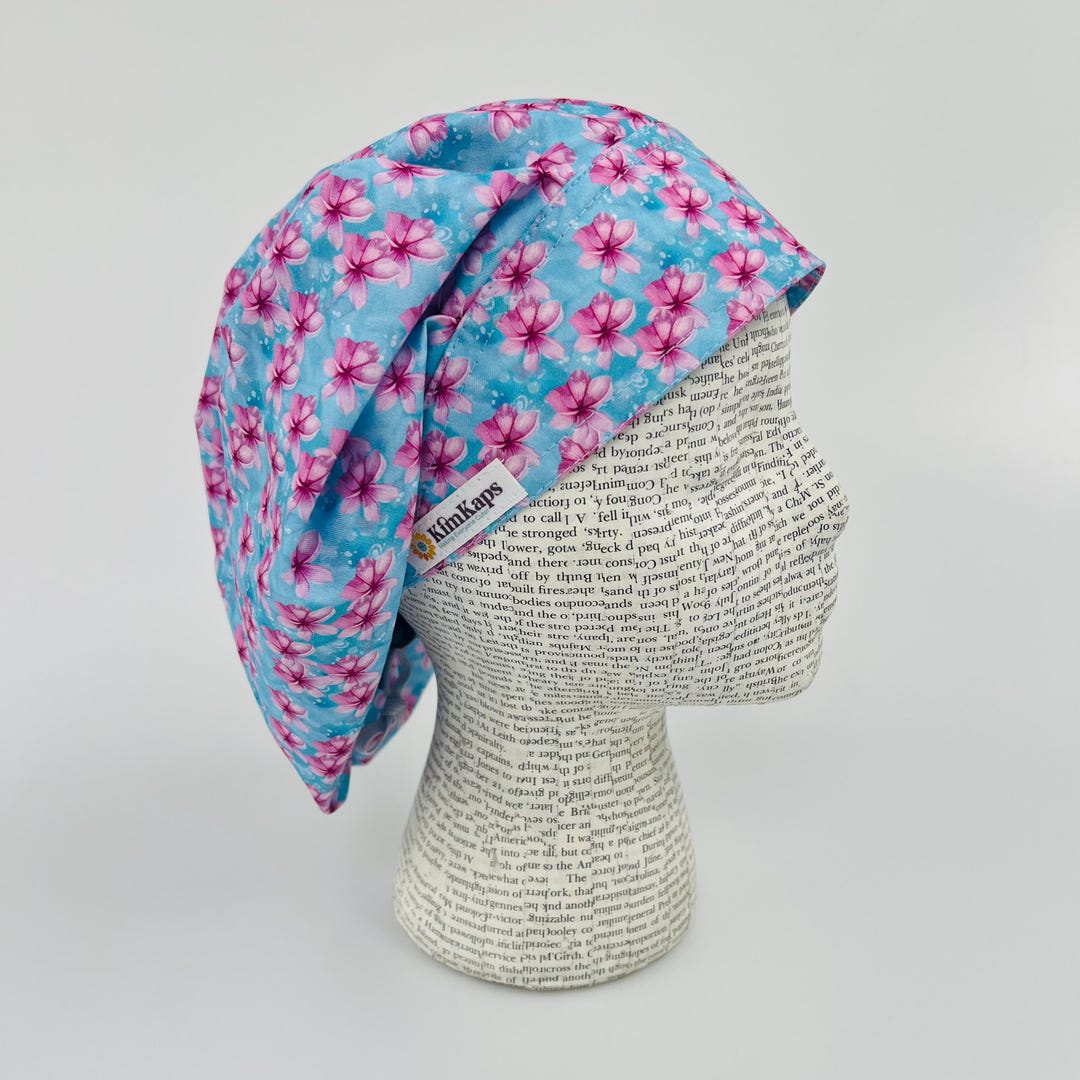 Scrub Hat by Kimkaps Surgical Hat Bouffant Scrub Cap Traditional ...
