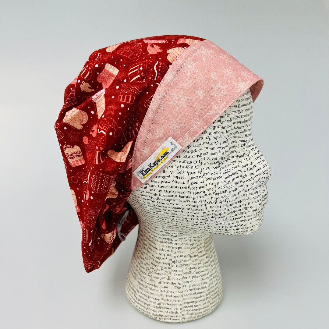 Scrub Hat by Kimkaps Surgical Hat Bouffant Scrub Cap Traditional ...