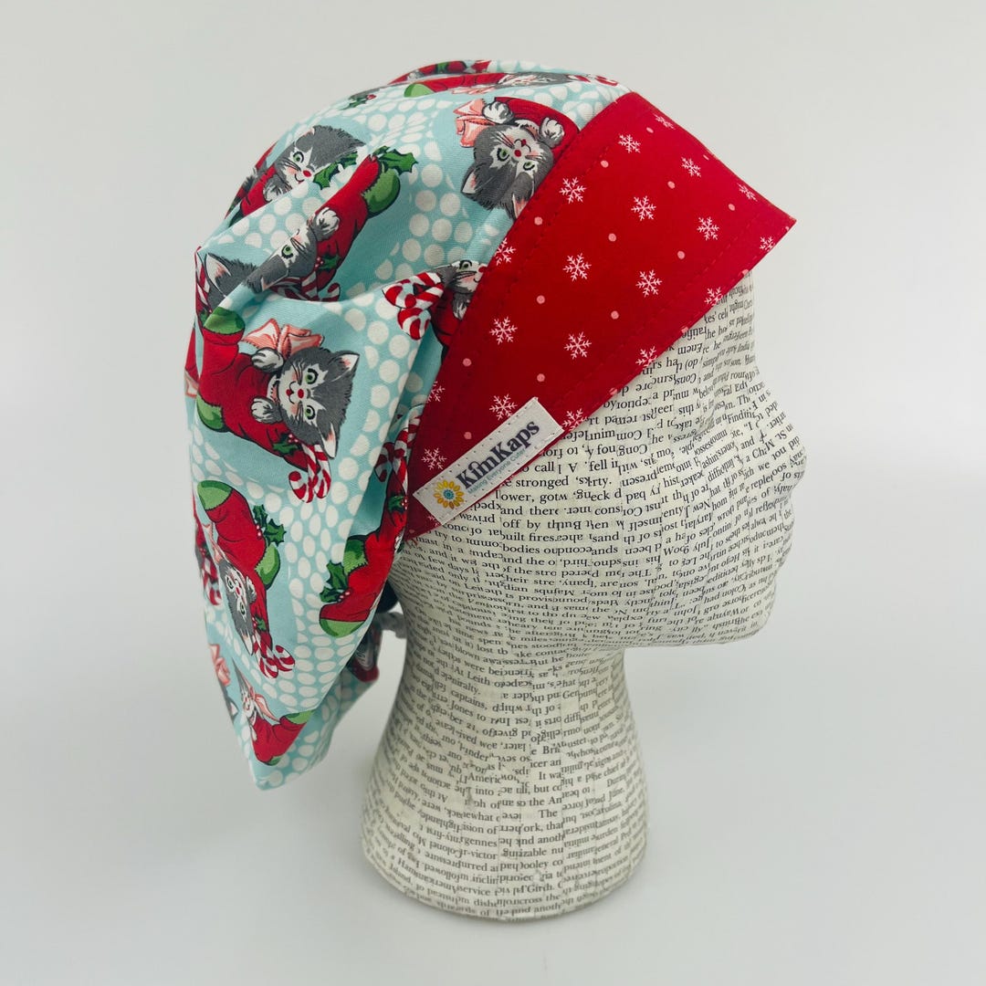 Scrub Hat by Kimkaps Surgical Hat Bouffant Scrub Cap Traditional ...
