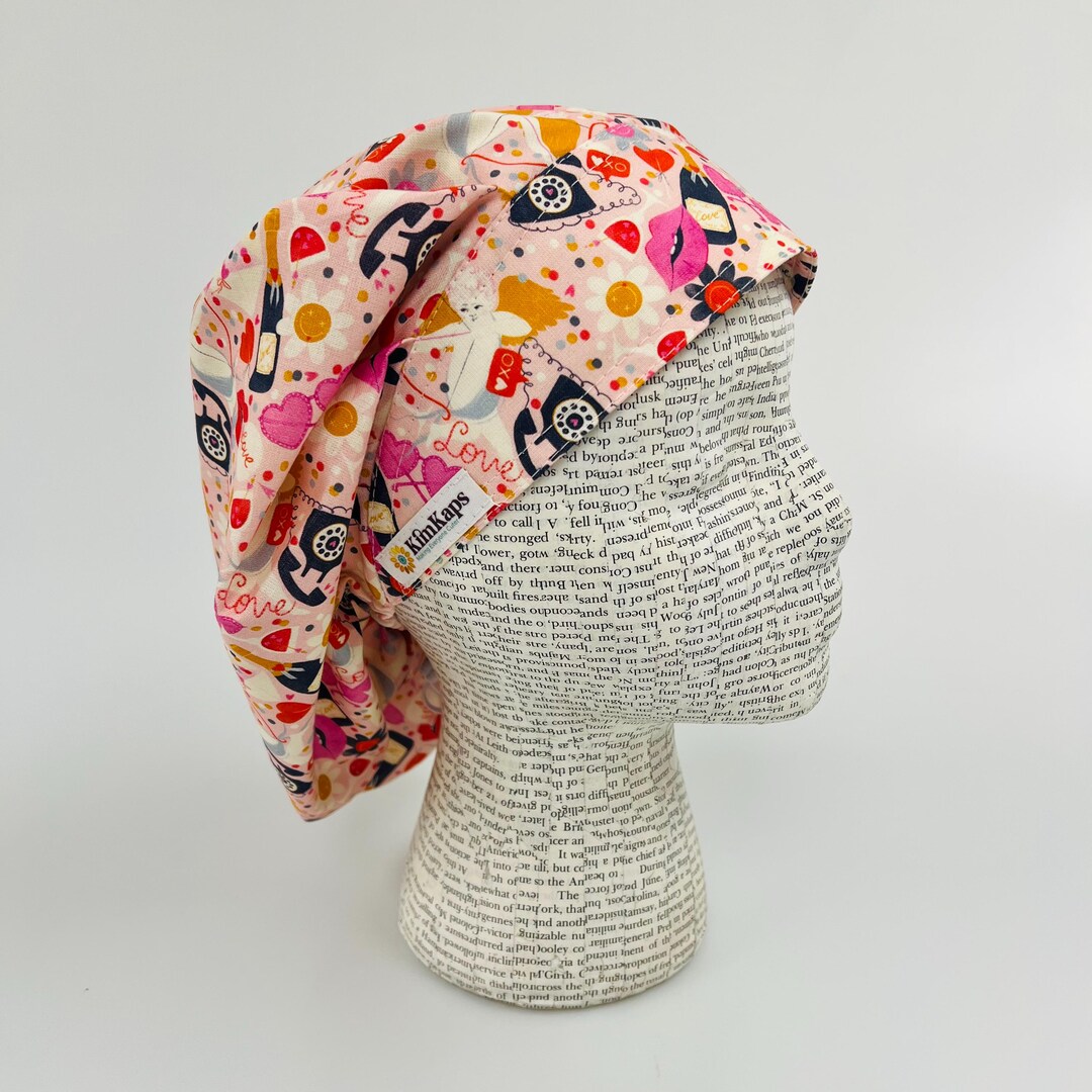 Scrub Hat by Kimkaps Surgical Hat Bouffant Scrub Cap Traditional ...