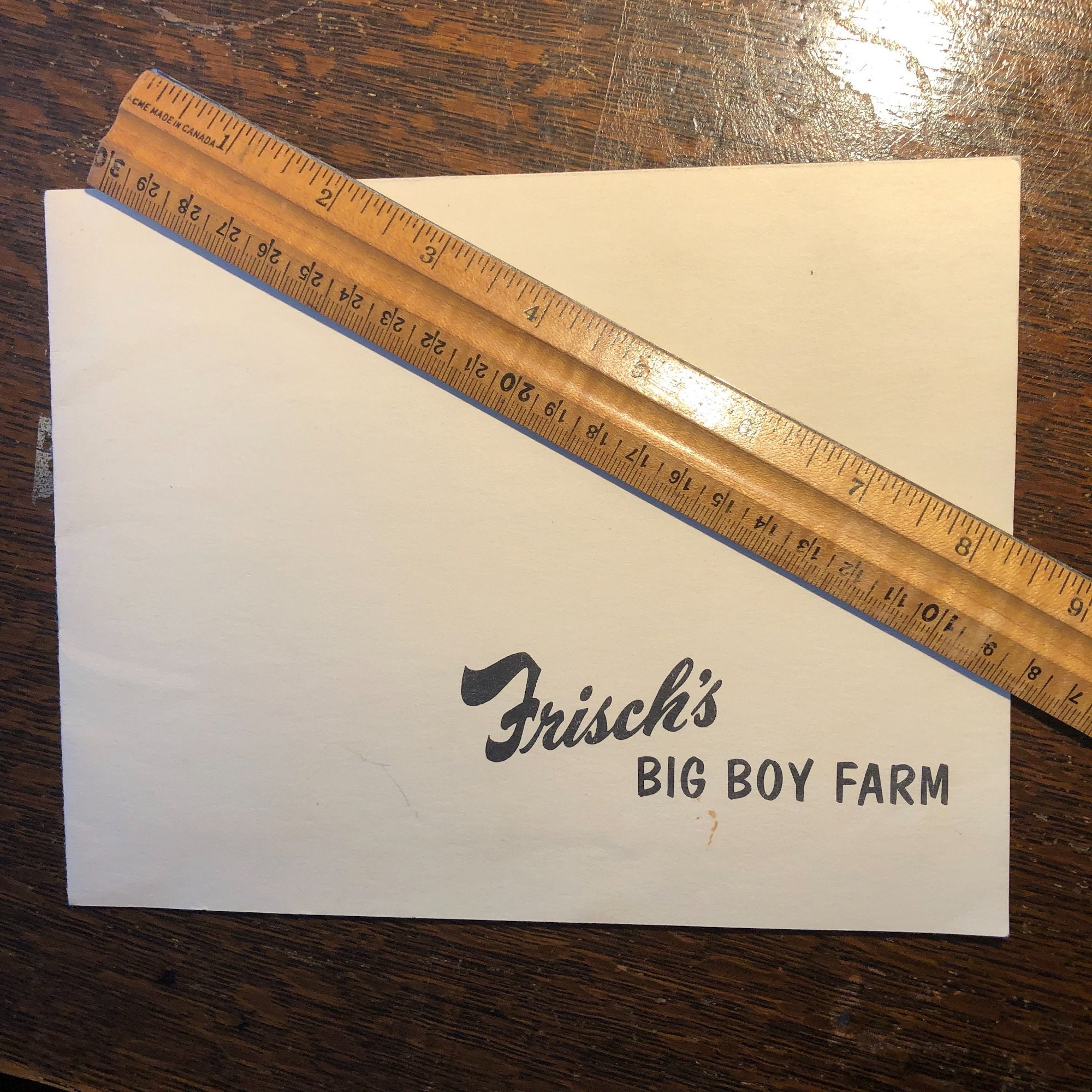 Vintage Frisch's Big Boy Farm Souvenir Photos of Cattle, Show Horse ...