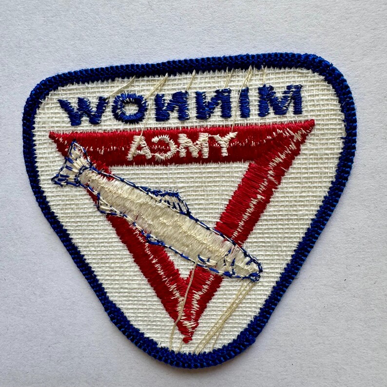 YMCA Minnow Swimming Badge, Patch, Vintage, NOS, Embroidered Sew-on ...