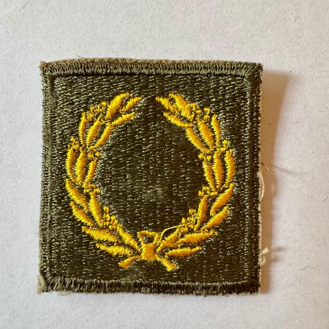 WWII US Army Meritorious Unit Citation Patch: Embroidered Military ...