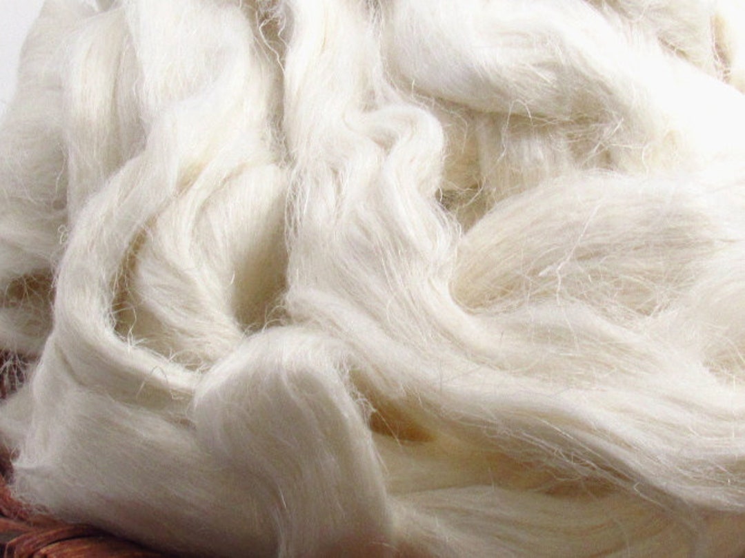 Bleached Flax - Spinning Fiber / 1-LB - Etsy