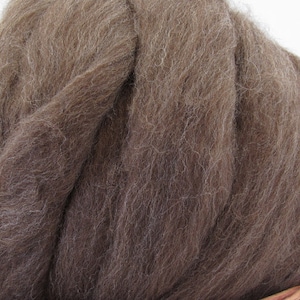 Shetland Moorit Wool Top Roving Undyed Spinning & Felting | Etsy