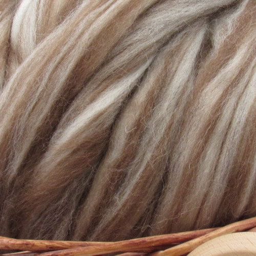 Shetland Moorit Wool Top Roving Undyed Spinning & Felting - Etsy