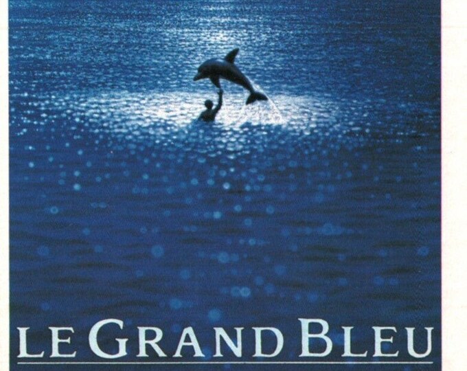 The Big Blue Le Grand Bleu Postcard Art D & C Vintage Vaults Collect ...