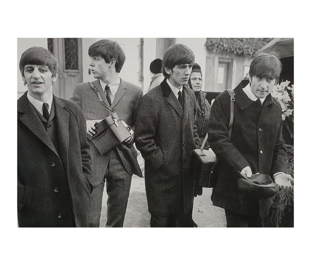 Beatles Postcard D & C Vintage Vaults Photography England Music ...