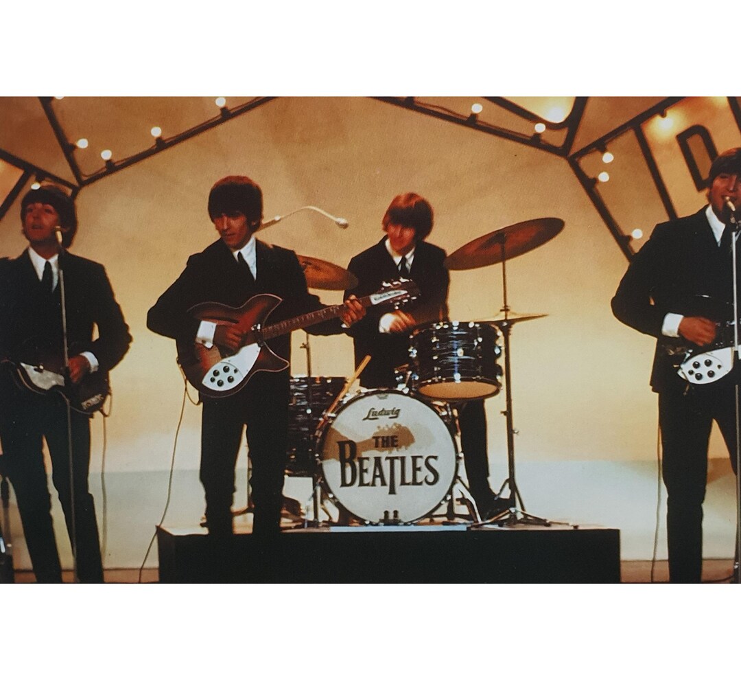Beatles Postcard D & C Vintage Vaults Photography England Music ...