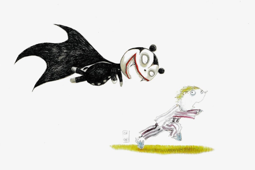 Nightmare Before Christmas Vampire Teddy Bear It Was Late One - Etsy