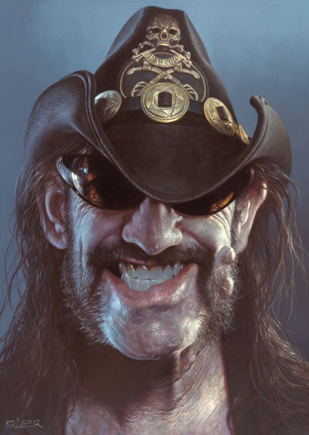 Smiling Like a Killer Postcard Artist Sebastian Kruger Art Illustration ...