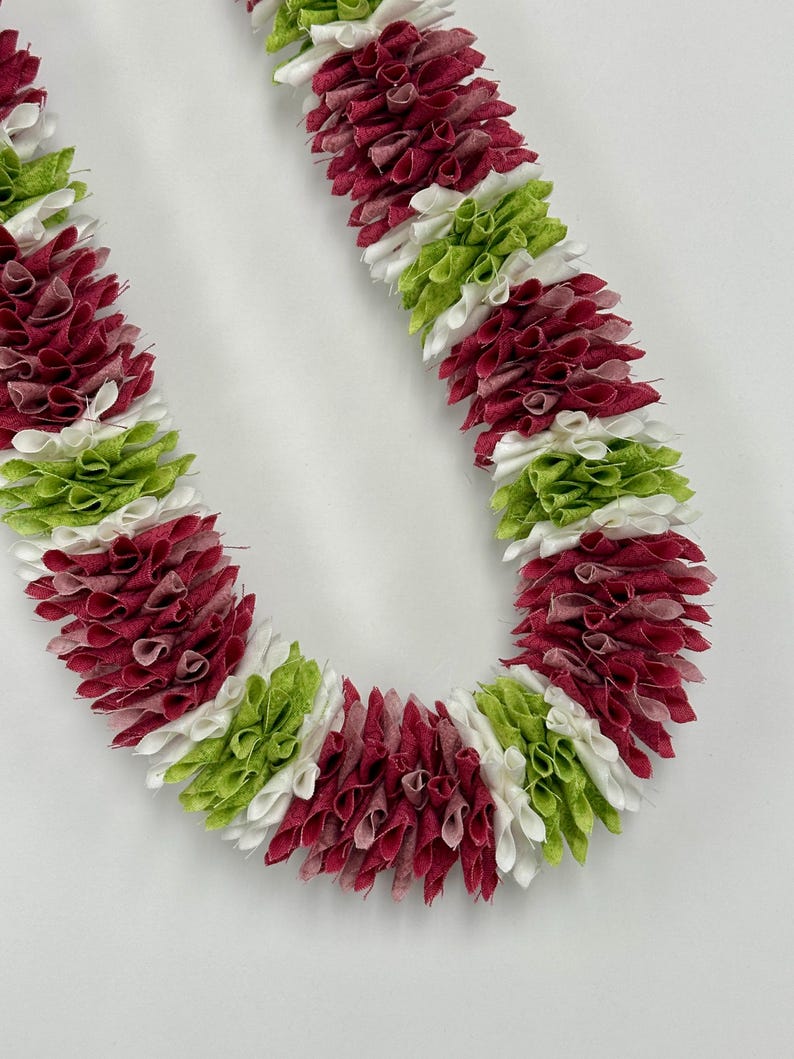 Fabric Lei, Cotton, for Graduation, Birthday, Retirement, Special ...