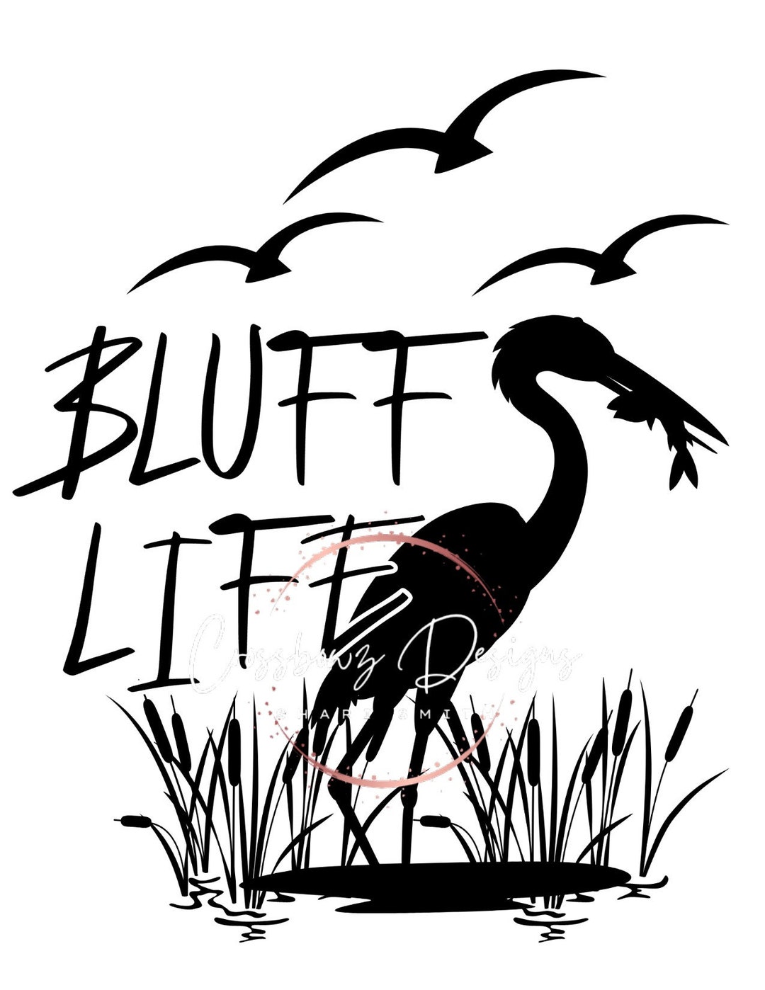 Bluff Life, Coast, Water, Shellman's Bluff, Heron, Water Bird, Marsh ...