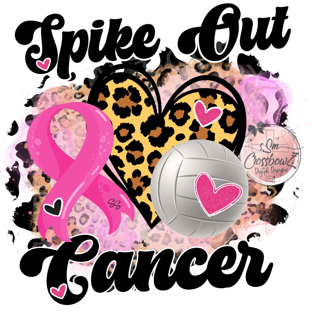 Cancer, Breast Cancer, Pink, Spike, Volleyball, Ribbon, PNG, Digital ...