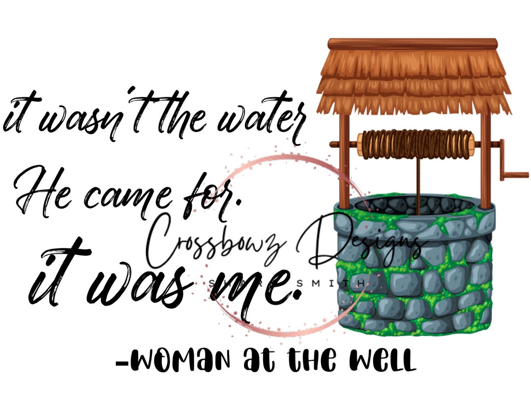 Women at the Well, Water, Jesus, Religious, Bible, Verse, PNG ...