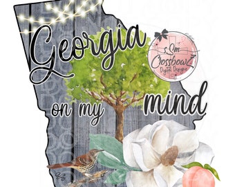 Georgia on My Mind - Etsy
