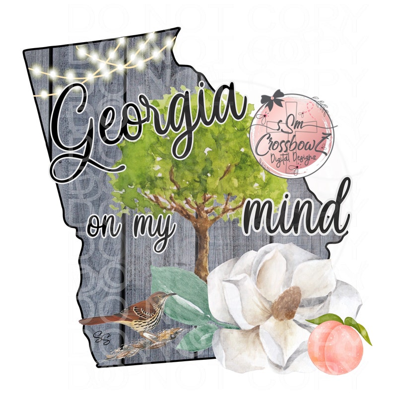 Georgia on My Mind - Etsy