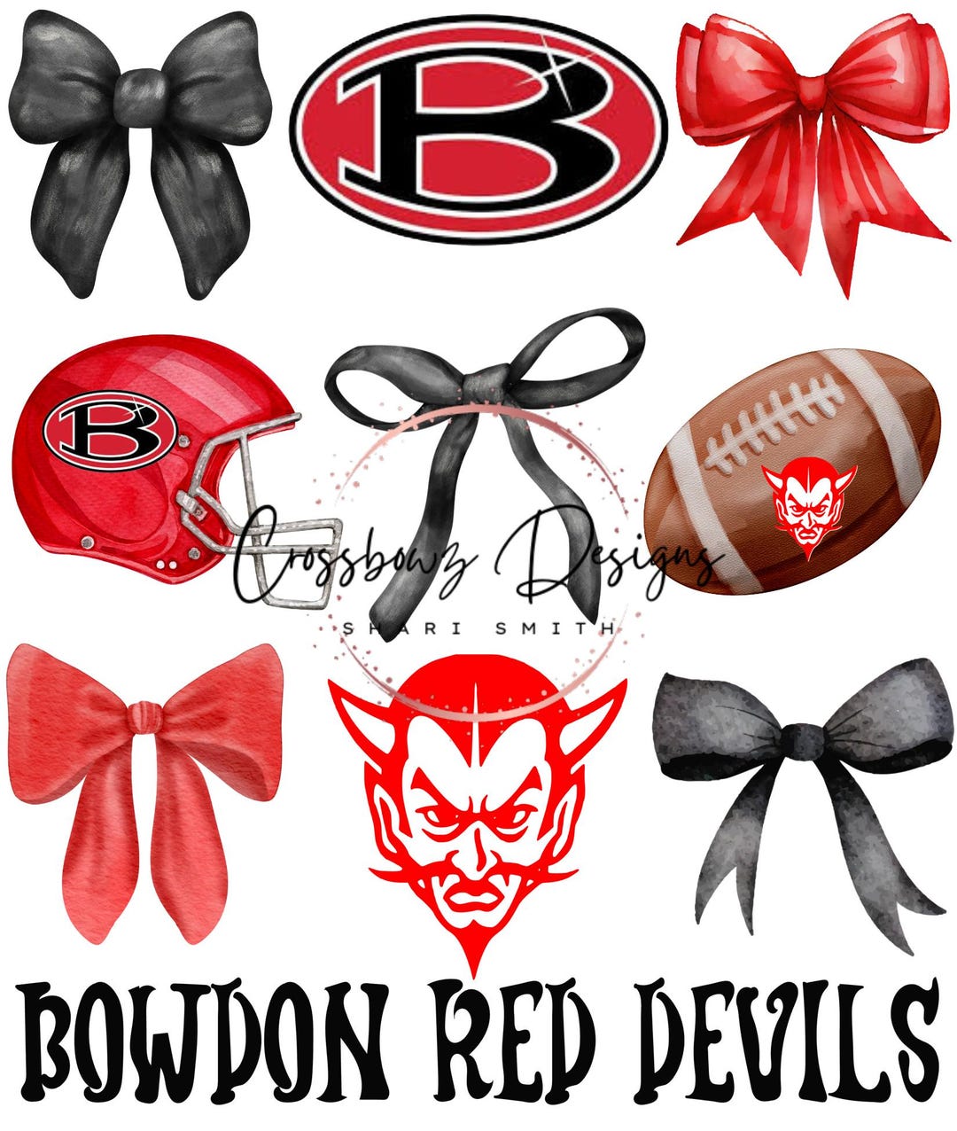 Bowdon, Red Devils, Georgia, School, Bow, Croquette, Football, Sport ...