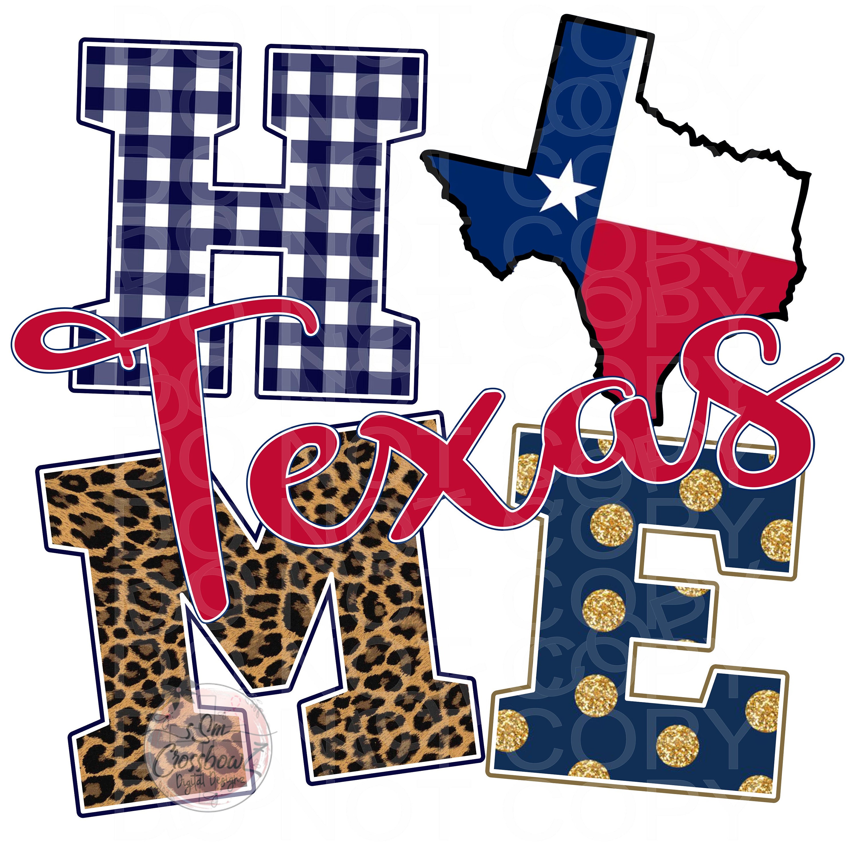 Texas State Home Love PNG Sublimation Digital Download | Etsy