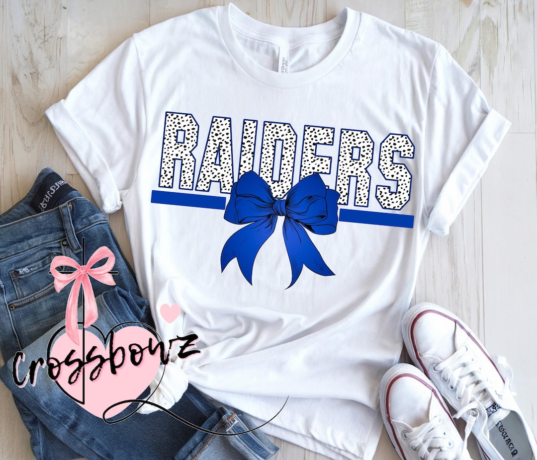 Raiders, Bow, School, Team, Sports, Football, Cute, Preppy, PNG ...