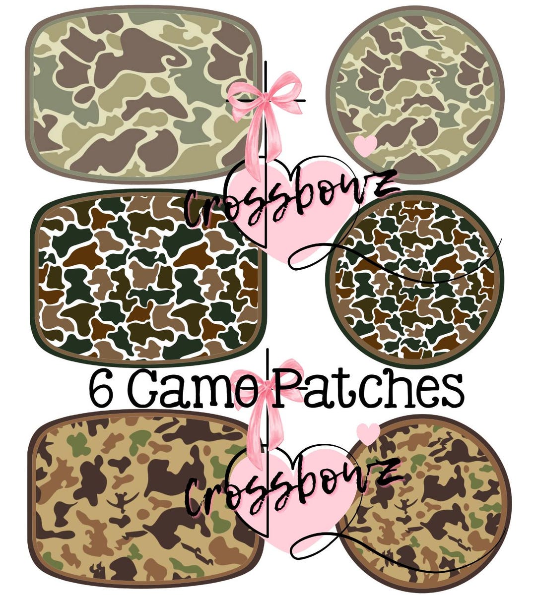 Camo, Patches, PNG, Camouflage, Duck Hunting, Sublimation, Old School ...