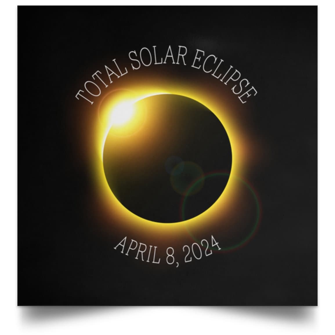 2024 Solar Eclipse, Total Solar Eclipse April 8, 2024, Satin Square ...