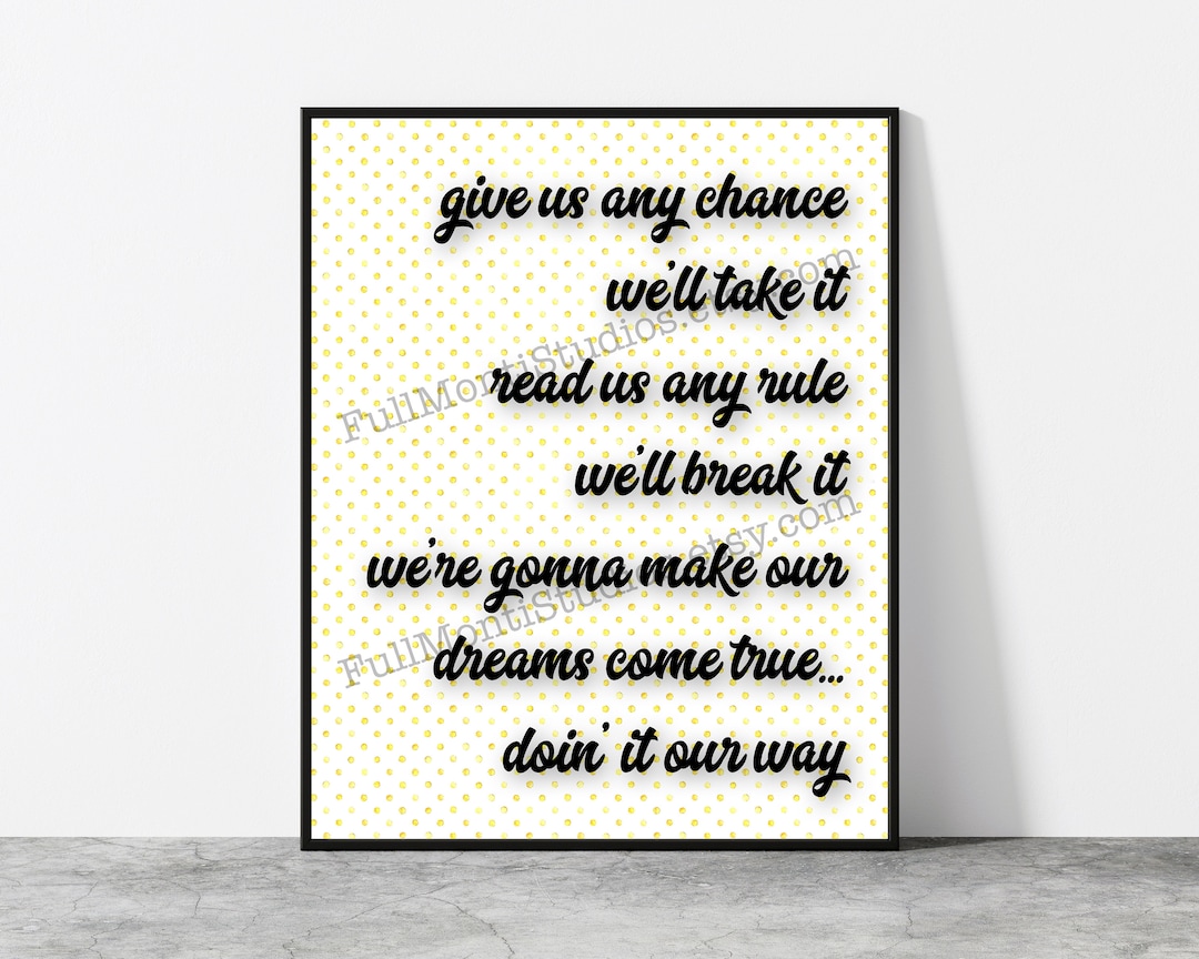 LAVERNE AND SHIRLEY Theme Song Lyrics, Funny Comedy Sitcom Unframed Art ...