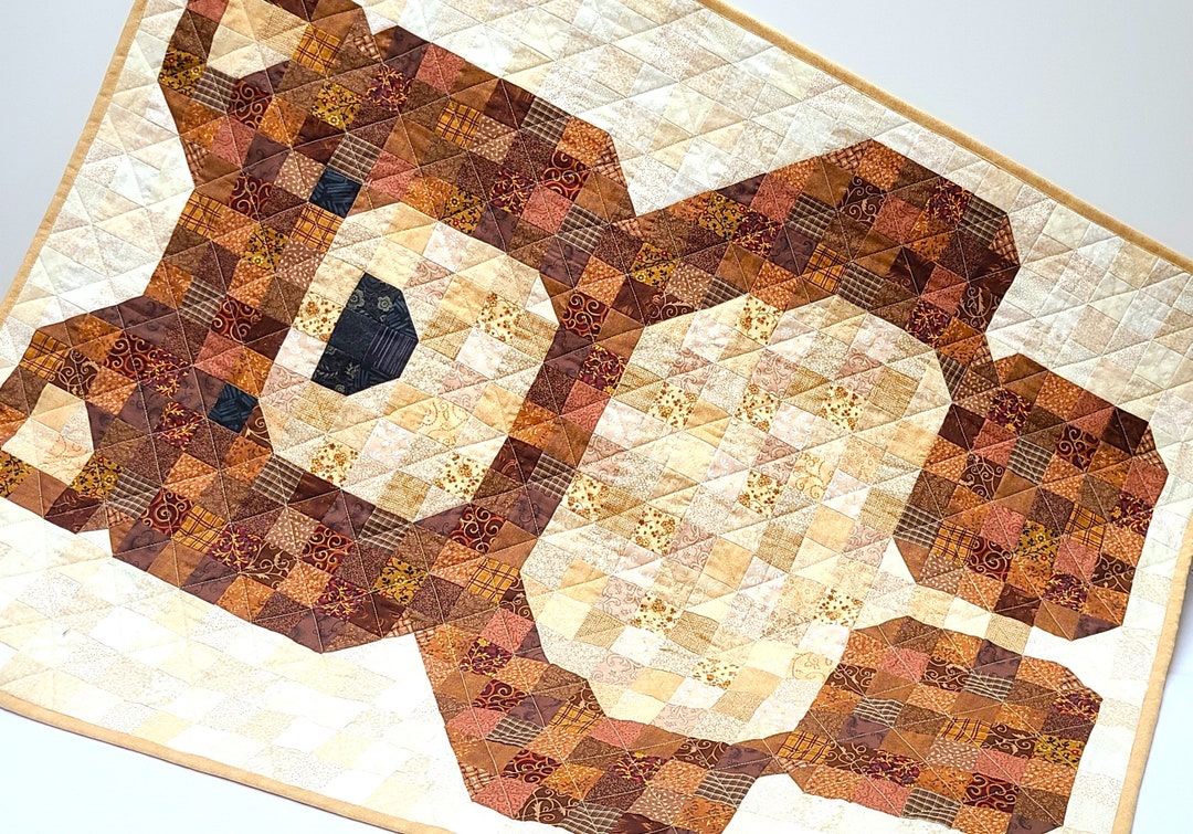 Teddy Bear Baby Quilt, Gender Neutral, Boy, Girl, Woodland, Forest ...