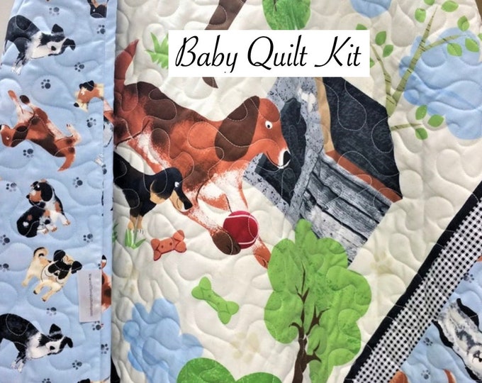 Susybee Barnyard Buddies Children's Cotton Fabric Panel 36 X 45 Inches ...