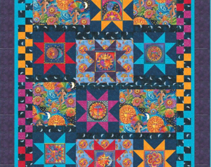 Laurel Burch, Celestial Dreams, Quilt Kit, Rare, Circa 2010, Clothworks, RARE Kit, Retired ...