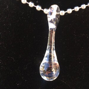 Elegant Raindrop Pendant - Etsy