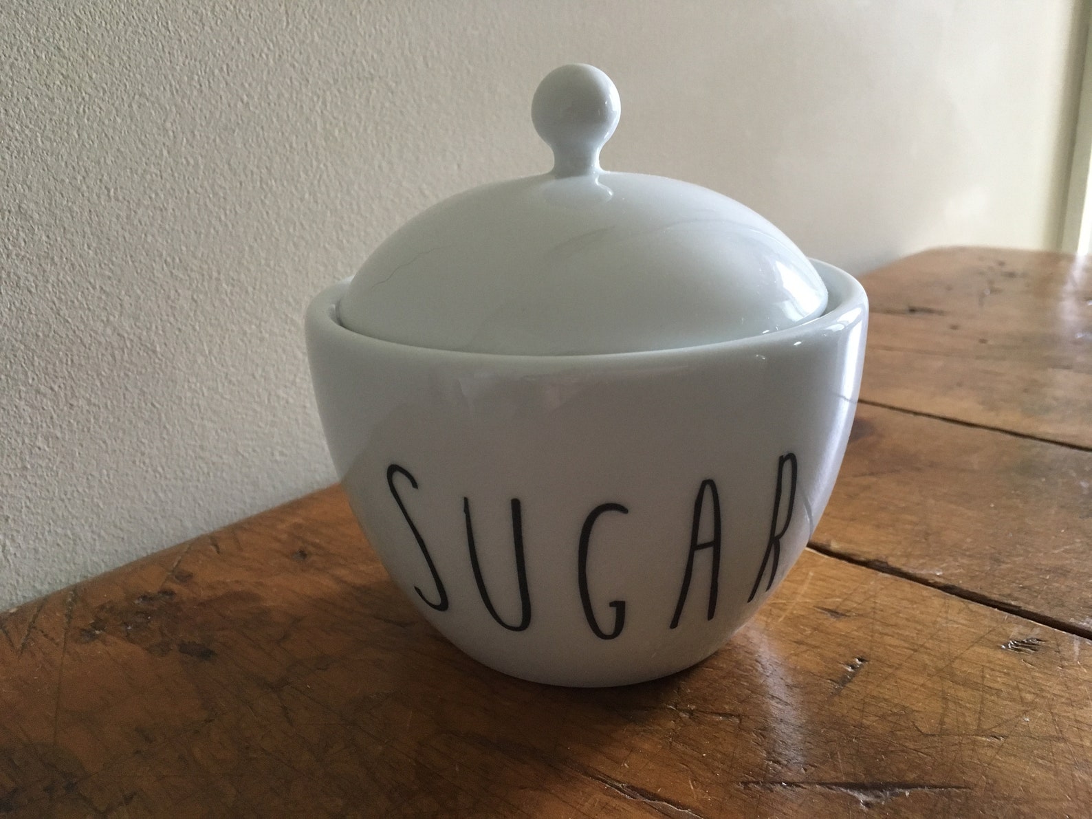 Sugar and Creamer Set White Ceramic Sugar Bowl and Cream - Etsy