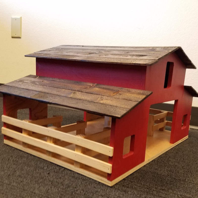Wooden Toy Barns - Etsy
