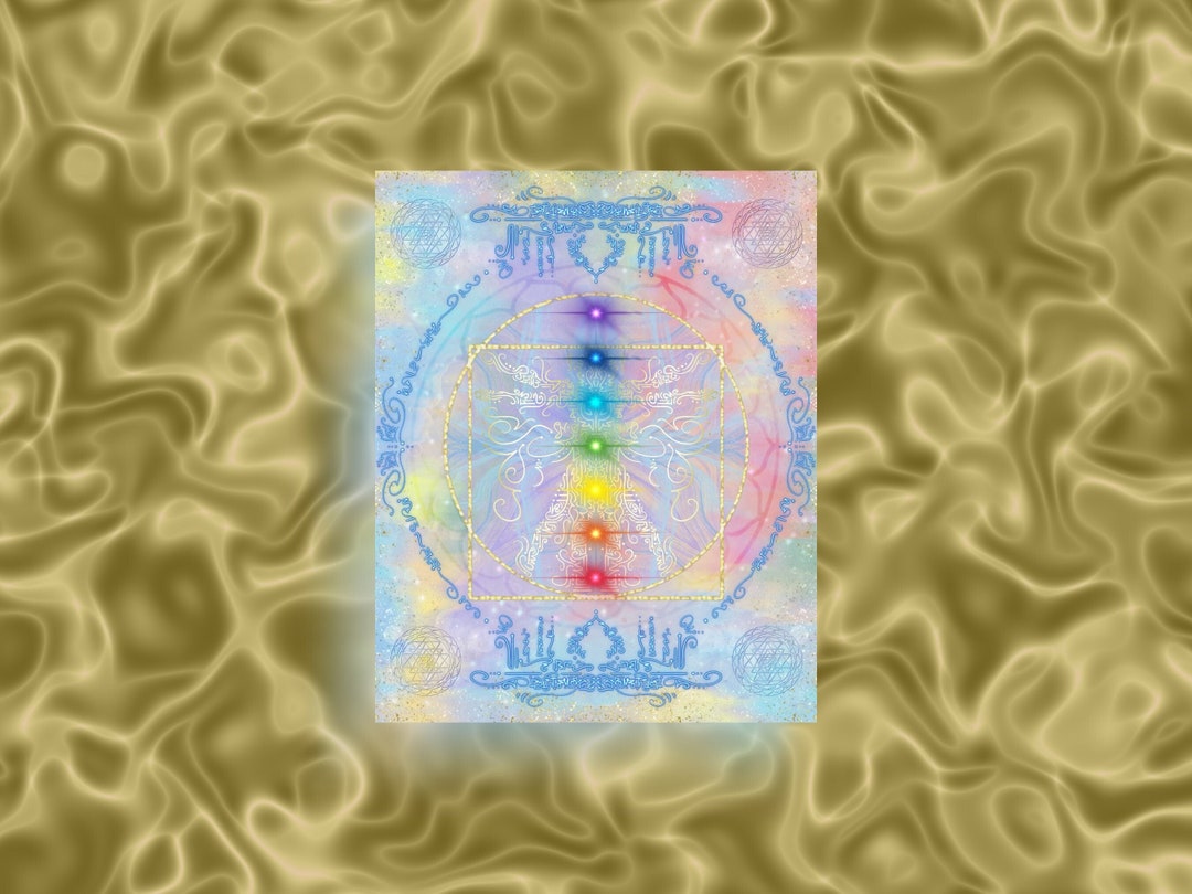 Alignment Lemurian Light Language Digital Art Print Light - Etsy