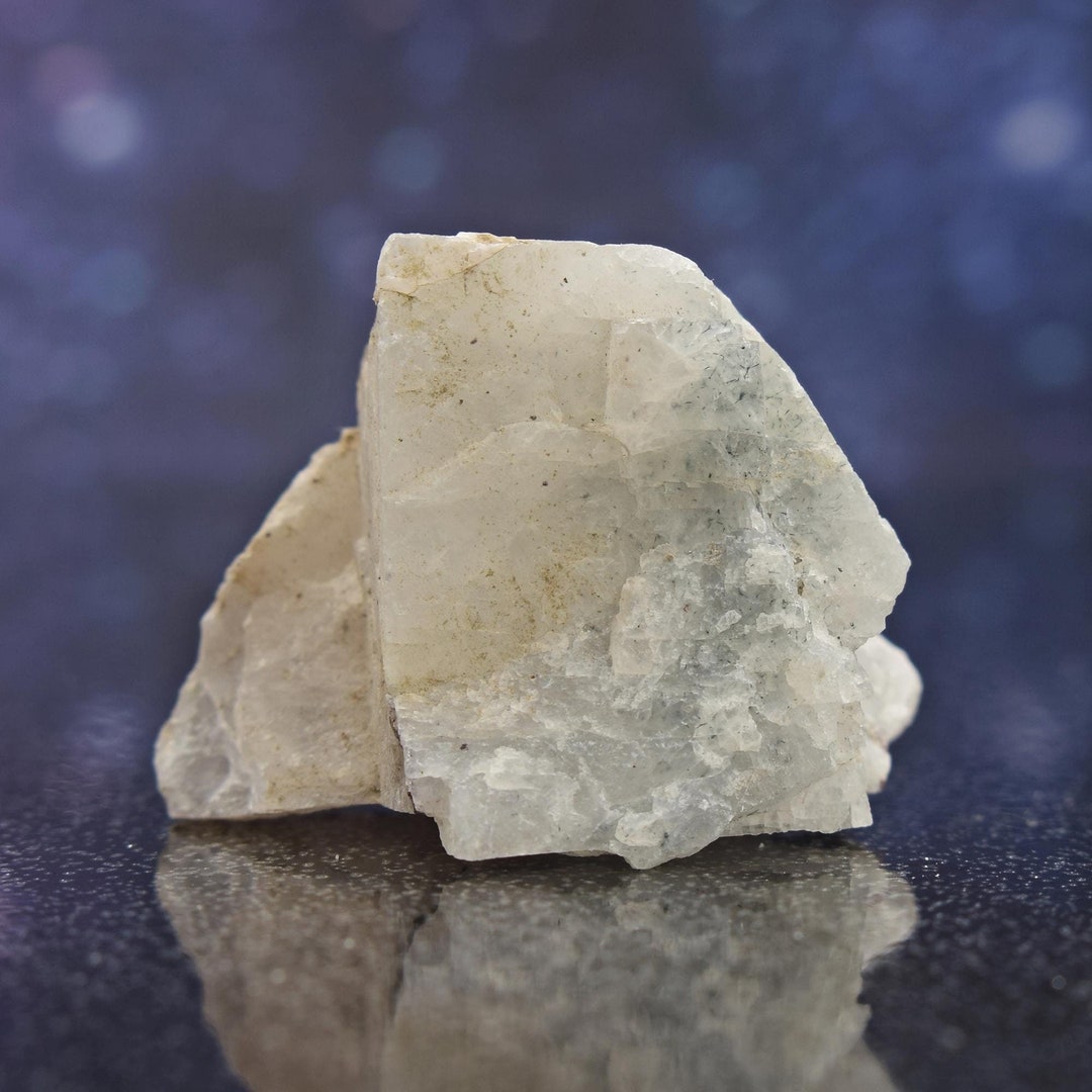 Light Blue White Natrolite From Greenland | Rare | 1.52" | 27.4 Grams ...
