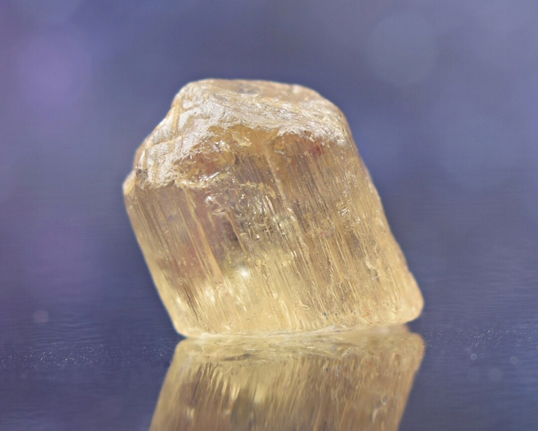 Golden Gem Scapolite From Tanzania Terminated Rare 20.9mm 10.4 Grams - Etsy