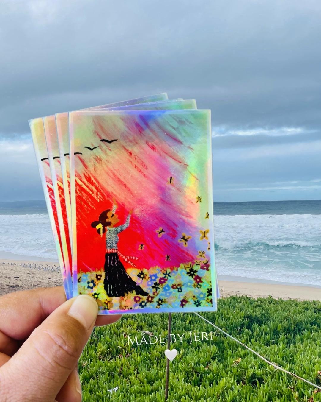 2.83 X 4" Corn Pollen Blessing --> Sticker - Etsy