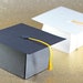 SVG File: 3D Graduation Cap Gift Box / Favor Box / Treat Box With Paper ...