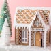 3D Gingerbread House SVG Cut File - 3D Paper Gingerbread House ...