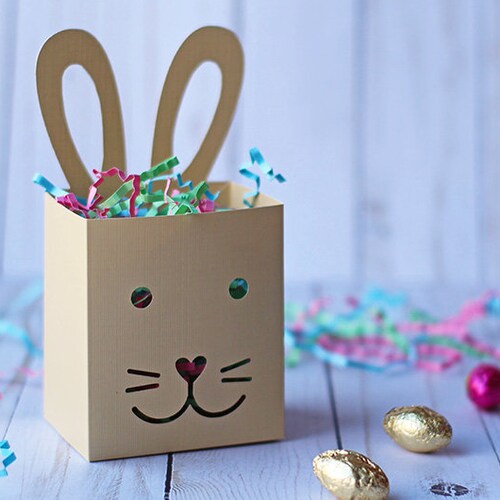 SVG File: 3D Easter Egg Gift Box / Treat Box / Favor Box Cut | Etsy