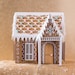 3D Gingerbread House SVG Cut File - 3D Paper Gingerbread House ...