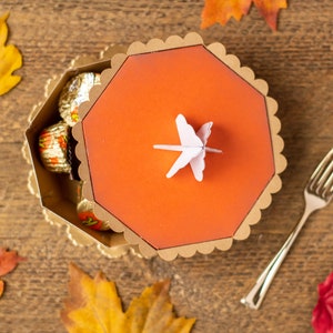 Mini 3D Pie Gift Box SVG Cut File Bundle of Pumpkin Pie, Lattice Pie ...