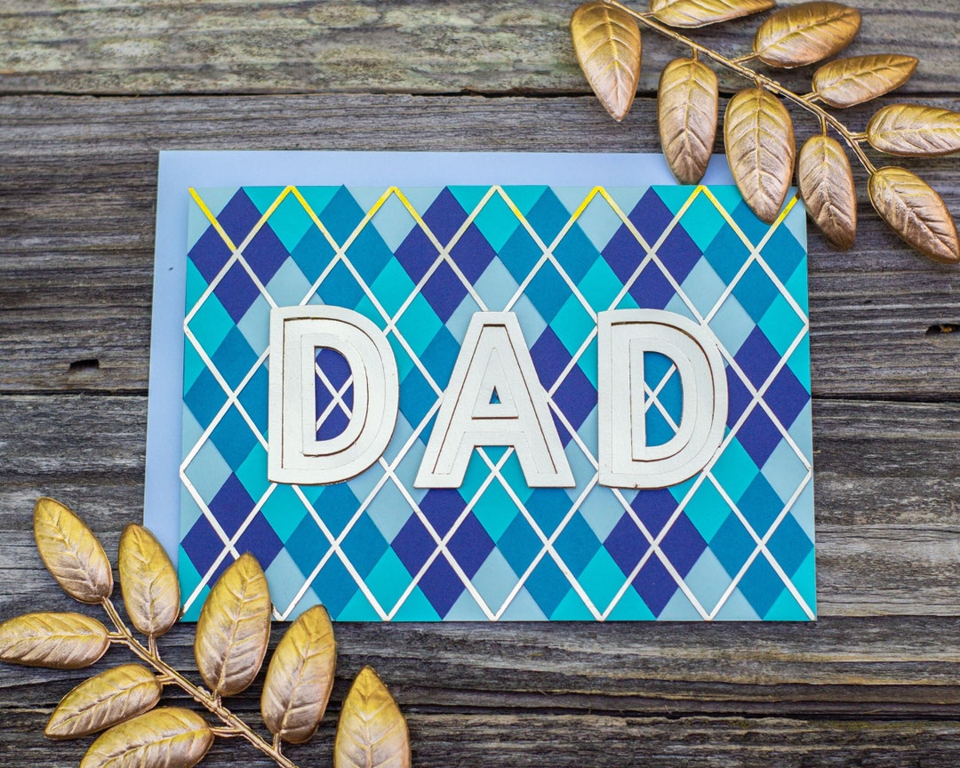 Fathers Day Card SVG, Dad Birthday Card SVG, Dad Card SVG, 5" X 7 ...